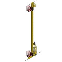 China EBILTECH Automated Stacker Crane System with 2000kg Load Capacity and 40m Lifting Height for ASRS Warehouse for sale