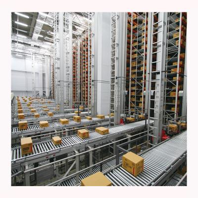 China EBILTECH Heavy Pallet Conveyor Roller System with 2000kg Load Capacity and Modular Design for Industrial Material Handling for sale
