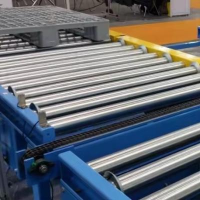 China EBILTECH Customized Chain Conveyor System for Pallet Handling - 2000kg Load Capacity, ASRS Warehouse Automation for sale