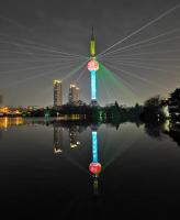 China 100 Levels Brightness Control LED Building Facade With 140 Degree Horizontal Viewing Angle for sale