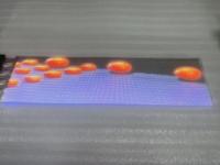 China P4 LED Transparent Display 250 X 250 Pixel Resolution 1000 X 240mm Module Size for sale