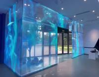 China P4 LED Transparent Display 250 X 250 Pixel Resolution 1000 X 240mm Module Size for sale