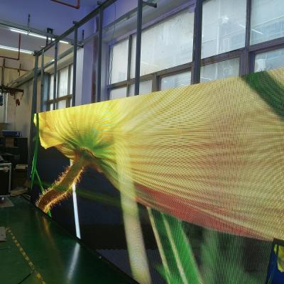 China Outdoor Fixed LED Display Screen P10 6000cd Brightness IP65 Waterproof for sale