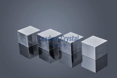 China BGO Crystal Array 4.7 mm×4.7 mm×30 mm with  BaSO₄ Reflector - 8×8 Configuration High-Efficiency Gamma-Ray Detection Array for Precision Radiation Measurement for sale
