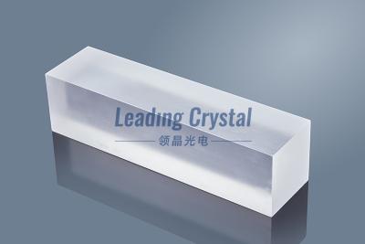 China 100 mm×100 mm×400 mm NaI (Tl)  Crystal for sale