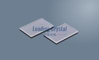 China Barium Fluoride (BaF₂) Rectangular Windows Precision Broadband Optical Windows for UV to IR Applications for sale