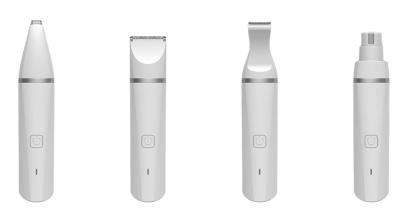 China Portable cordless pet clipper 4 in 1 pet hair clipping machine for sale