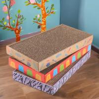 China Cat-Grabbing Board Double-Sided Design Cat-Scratcher Column Wear-Resistant Load-Bearing Indoor Trees for sale