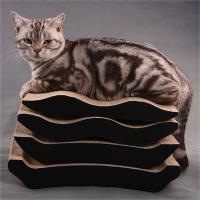 China Cat Scratching Board with Catnip, Corrugated Cat Scratching Board with Premium Scratch Texture Design for sale