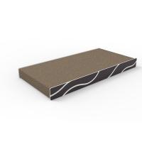 China MEOW LOVE Easy Clean Claw Grinder Macaron Color square Cat Scratching Board for sale