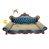 China Premium Sofa Shaped Cat Scratching Board Eco Friendly Durable Pet Furniture for Indoor Cats for sale