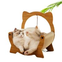 China Corrugated Cat Scratch Board Lounge Cardboard Cat Scratch Sofa Bed for sale
