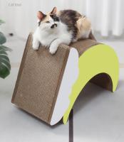 China Moon Cat Scratch Board High Quality Corrugated Paper Environmental protection for sale