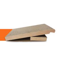 China Cat Scratching Cardboard Scratchers Collapsible Triangle Cat Scratching Board Custom Foldable Triangle Shape Corrugated Paper for sale