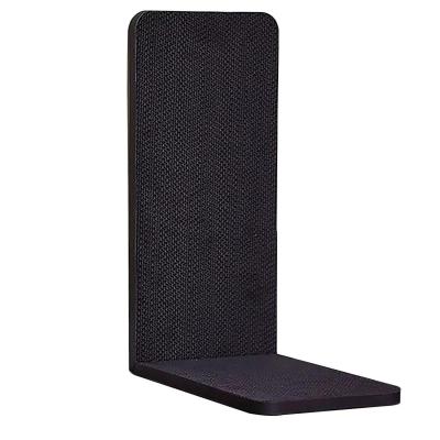 China Corrugated Paper Grip and Wear Resistance Black L-Shaped Cat Scratching Board for sale