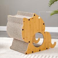 China Vertical Cat Litter Corrugated Paper Scratching Board Is Resistant to Scratching Claw Toys Do Not Drop Scraps for sale