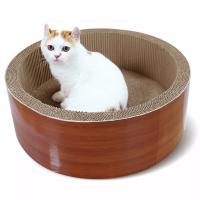 China Wholesale Pet Toy Cardboard Cat Scratching Cat Scratcher  Scratching Board for sale