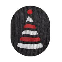 China Black Birthday Hat Cat Scratching Board Cat Scratch Pad Environmental protection Wear-resistant High Quality Corrugated Paper for sale