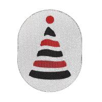 China White Birthday Hat Cat Scratching Board Cat Scratch Pad Environmental protection Wear-resistant High Quality Corrugated Paper for sale
