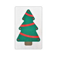 China Christmas Cat Scratching Board Corrugated Cardboard Kitten Scratcher Pad for Wall Window for sale