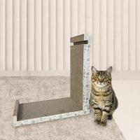 China Rectangle Combinable Corrugated Cardboard Cat Scratcher Board Assembly Box Cat Scratching Board OEM Wholesale Combinable for sale