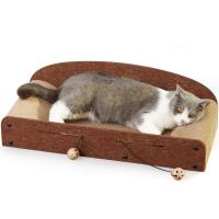 China Cat Scratcher Cardboard Lounge Bed, Durable Cat Scratcher Extra Large Lounger for sale