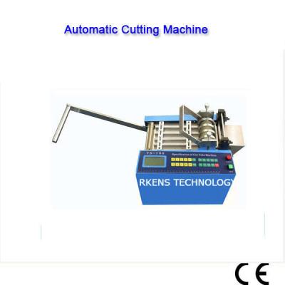 China Elastic Automatic Webbing Cutting Machines 100MM Blade Length Easy Operation for sale