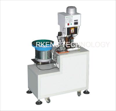 China Loose - Piece  Wire Terminal Crimping Machine With Automatic Feeder Bowl for sale