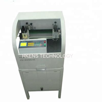 China Automatic Foam Tube Cutting Machine , Tube Cutter Machine For Big Size Tubes for sale