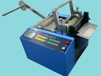 China Automatic Plastic Package Poly Tubing Cutting Machine , Cutter For Poly Tubing for sale