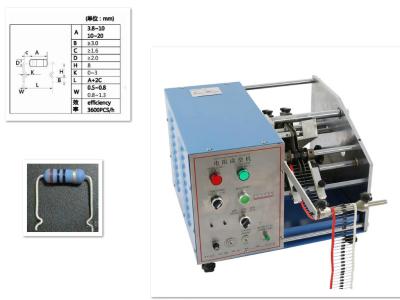 China Taped Axial Kinking Component Lead Cutting Machin U - Forming 3600-4500PCS/H for sale