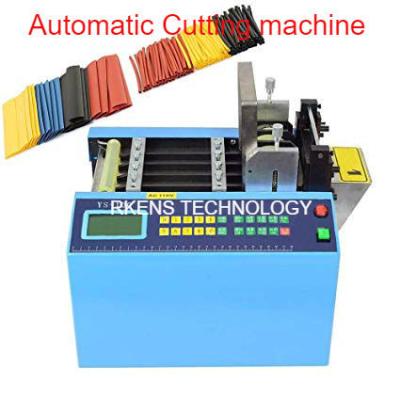 China English Language Automatic Webbing Cutter For Heat Shrink / PVC Sleeve Tubing for sale