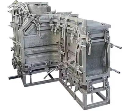 China Custom Aluminum Rotomolding Molds 3.5m Diameter × 6m Length for Plastic Products Manufacturing for sale