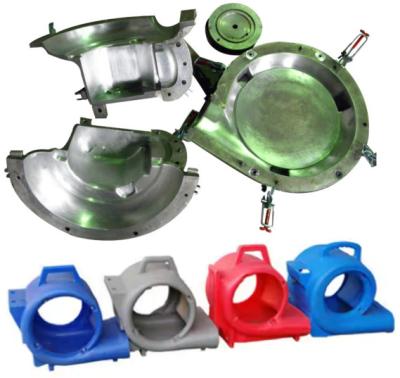 China Custom Rotational Molding Aluminum Blower Casings - 4-8mm Wall Thickness, 800 PCS Monthly Capacity, ISO Certified for sale