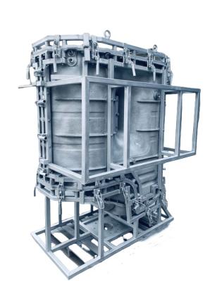 China Aluminum Rotational Mold for Water Tanks 8-10mm Wall Thickness 600 PCS/Month Capacity for sale