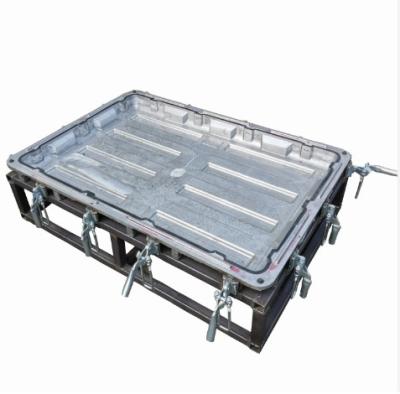 China Custom Aluminum Rotational Molds for Plastic Trays - 8-10mm Thickness, 100000+ Cycle Life for sale