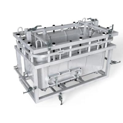 China Custom Aluminum Rotational Molding Mold for Polyethylene Coolers - 8-10mm Wall Thickness, 10,000 Shot Life for sale