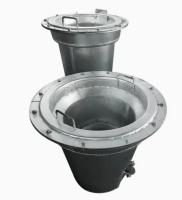 China CAD Design Polyethylene Rotational Molding Flower Pot High Temperature Resistance for sale