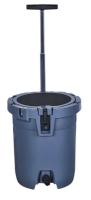 China Food / Beverage Rotomolded Storage Box Roto Plastic Pull Rod Ice Cooler Box for sale