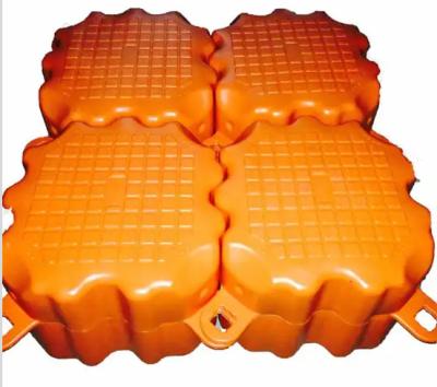 China Rotomolding PE Floater HDPE Pipe Floats with 5mm Edge Thickness and UV Resistance - Model YG608 for sale