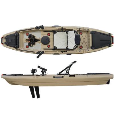 China YOUGE 12 Foot Recreational Sit On Top Kayak with Skeg Tracking System, 300 lb Capacity, Custom PE Construction for sale