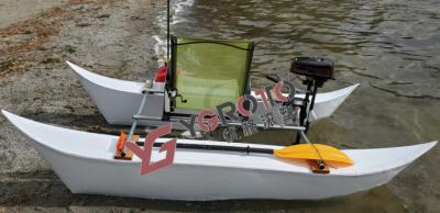China Aluminum Rotational Catamaran Mould 8-12mm Thickness for Custom Rotomolding Kayak Production for sale