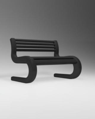 China Roto Molded Outdoor Furniture Chair Eco Friendly Weatherproof UV Resistant Custom Size for sale