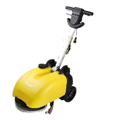 China Hand Push Floor Scrubber with LLDPE Rotoplastic Water Tank - Custom Sizes & Colors Available for sale
