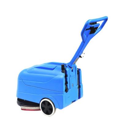China Rotoplastic Mold Floor Scrubber Machine Hand Push Sweeper Custom Size LLDPE Material 24/7 Service for sale