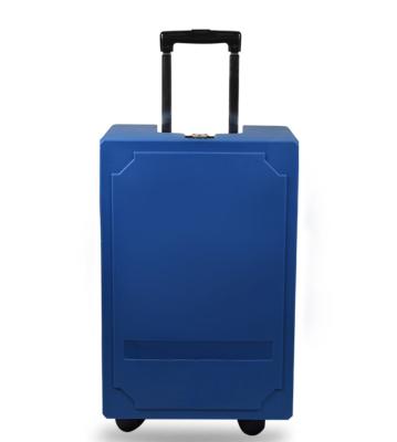 China Affordable Solid Rotational Molding Products Custom Rotary Plastic Luggage for sale