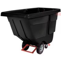 China OEM Rotational Molds Polyethylene Industrial Plastic Trolley With Wheels for sale