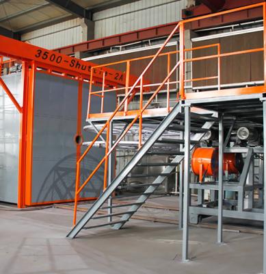 China Custom Shuttle Rotomolding Machine for Septic Tanks & Military Boxes with Wireless Control & Multiple Arm Options for sale