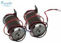 China Grey 24V DC Motor With Pulley For NewPower High Speed Inkjet Plotter Machine for sale