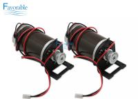 China Grey 24V DC Motor With Pulley For NewPower High Speed Inkjet Plotter Machine for sale